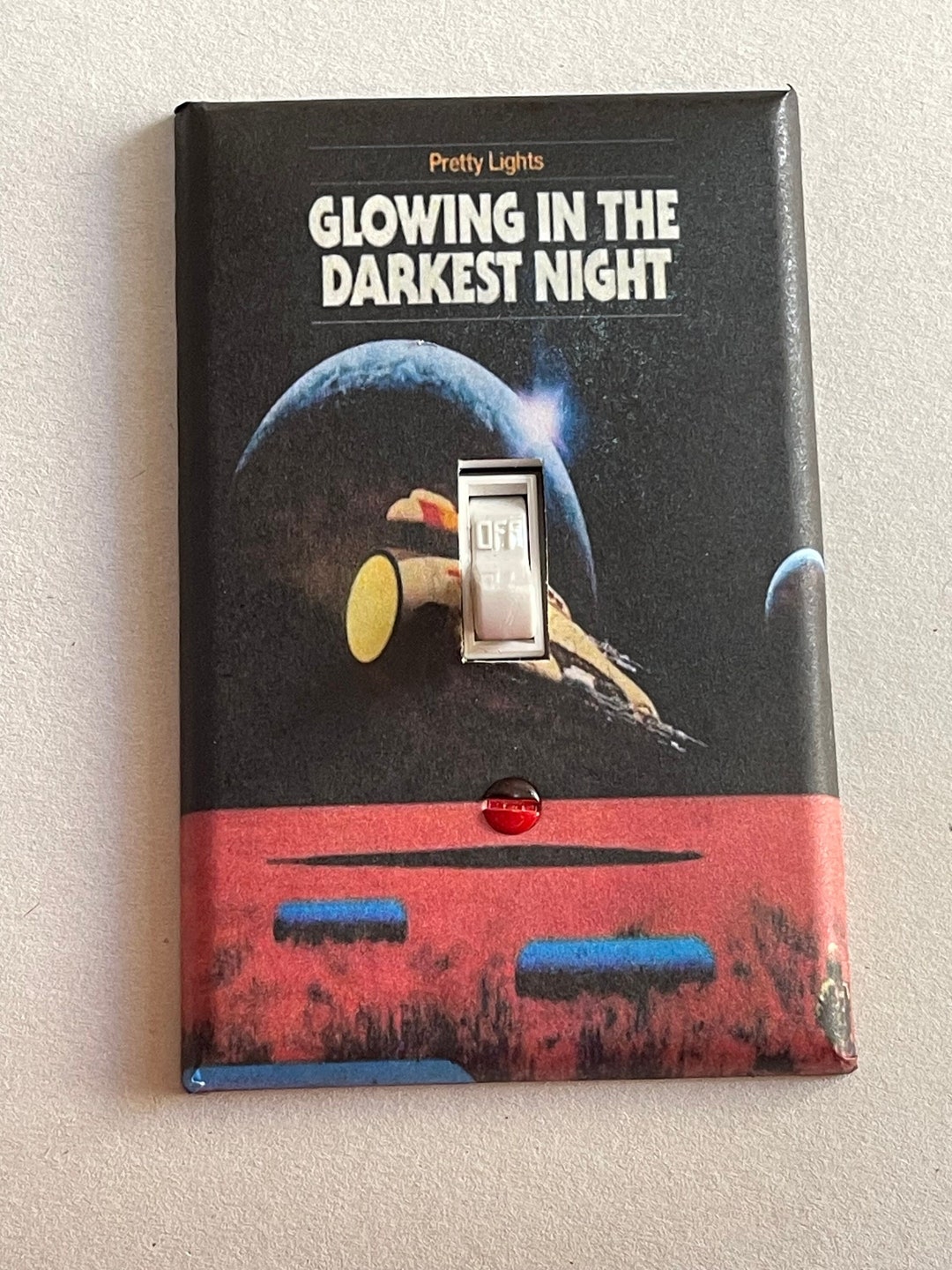 Pretty Lights - Glowing in the Darkest Night- Light Switch Cover Plate ...