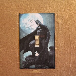 Batman Light Switch Plate - Etsy