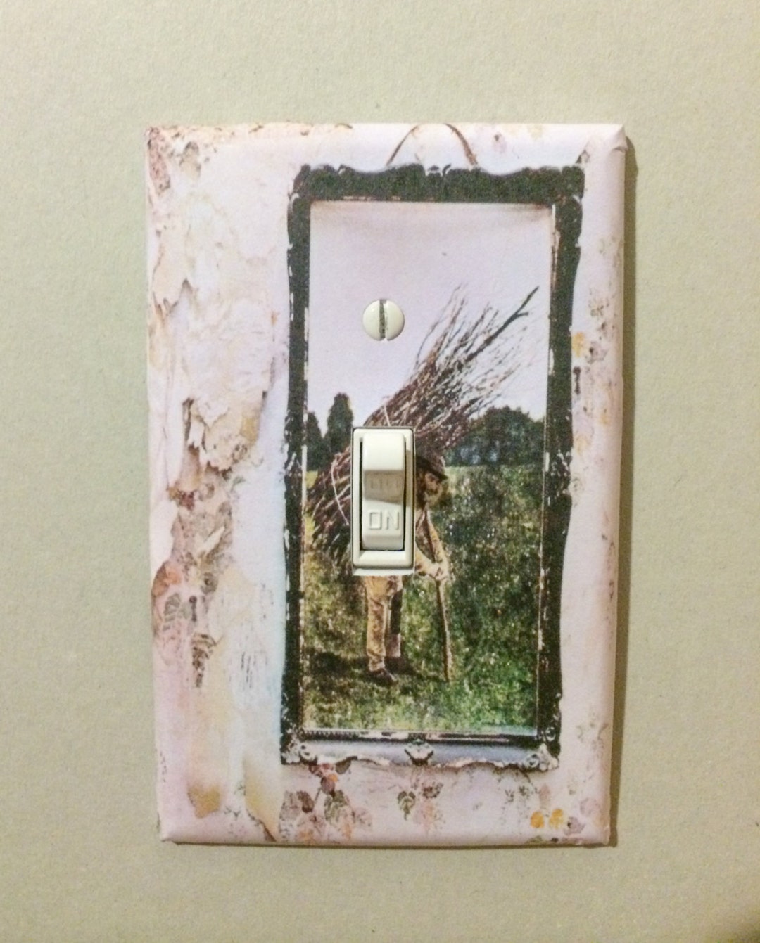 Led Zeppelin - IV Light Switch Plate Decorative Cover Plate - Etsy