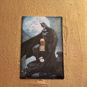 Batman Light Switch Plate - Etsy