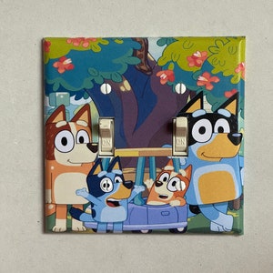 Bluey Light Switch Cover - Etsy