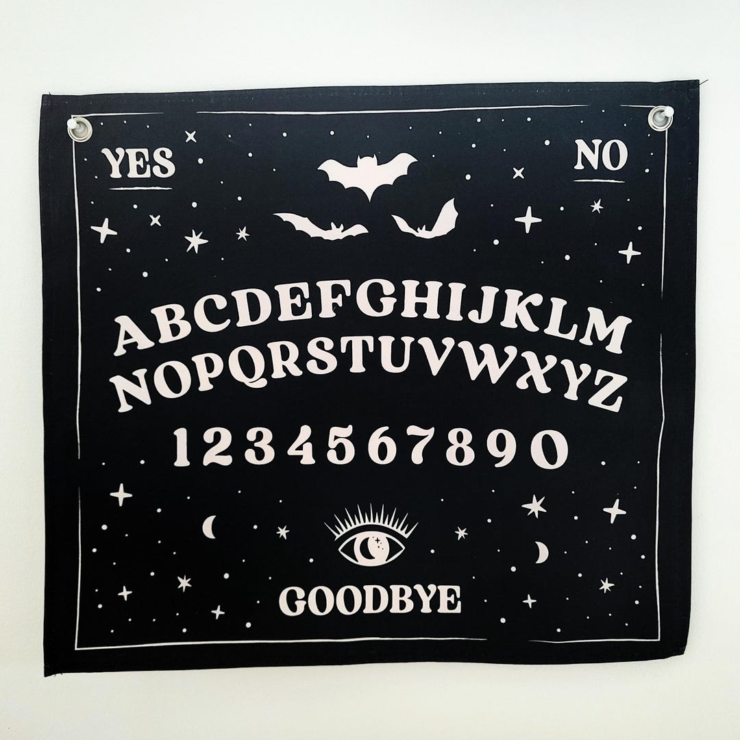 Ouija Board Mini Tapestry • Gothic Decor • Halloween Decorations ...