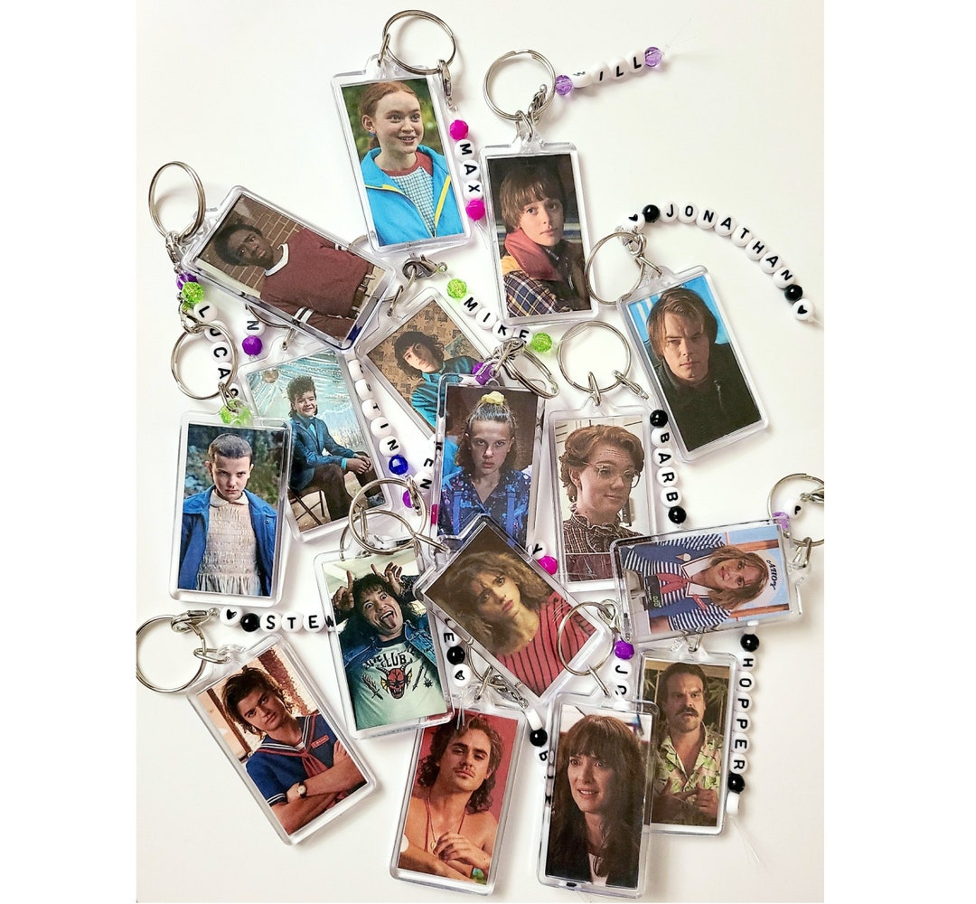 Stranger •things Keychain • 16 Options - Etsy