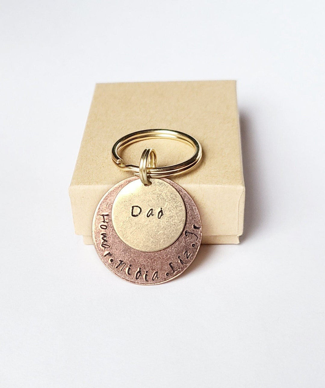 Fathers Day Gifts for Dad • Personalized Keychain for Dad - Etsy