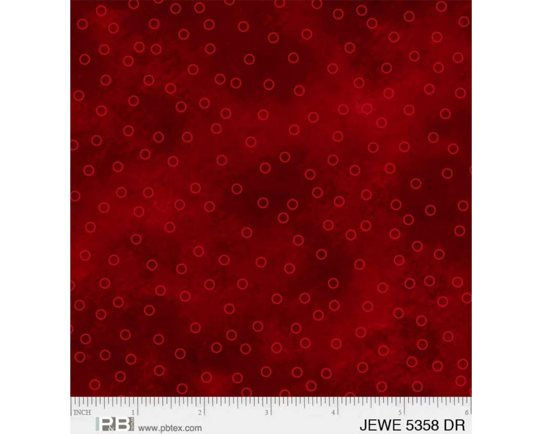 Red Quilting Fabric, Quilt Fabric by P&B Textiles, Fabric by the Yard ...