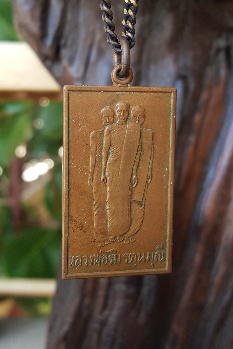 Private Collection: Solid Bronze Three Monk Necklace Dog Tag Style - Etsy