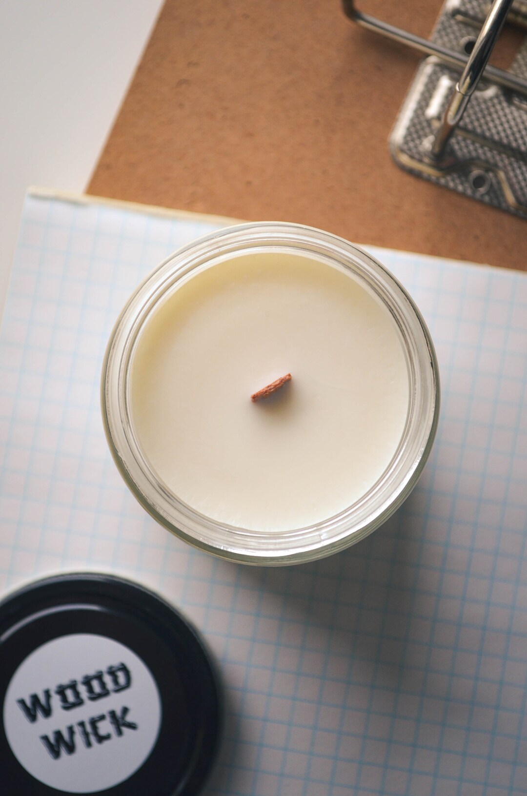 Florence Nightingale Wood Wick Unscented Soy Candle 7.2 Oz (phthalate ...