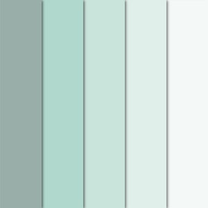 Solid Color Digital Paper I Pale Pink & Mint Green Plain Backgrounds I ...