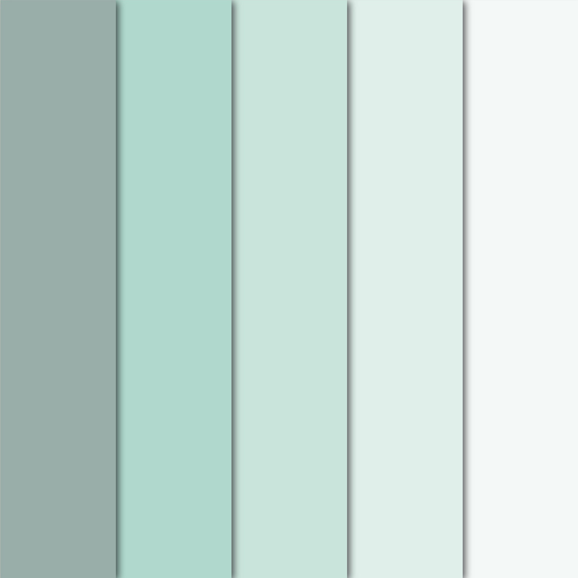 Solid Color Digital Paper I Pale Pink & Mint Green Plain Backgrounds I ...