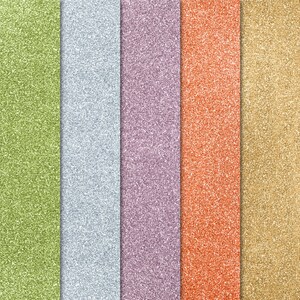 Digital Paper Glitter 'happy Day' Instant Download Scrapbooking Papers ...