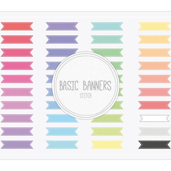 Basic Banners - Etsy