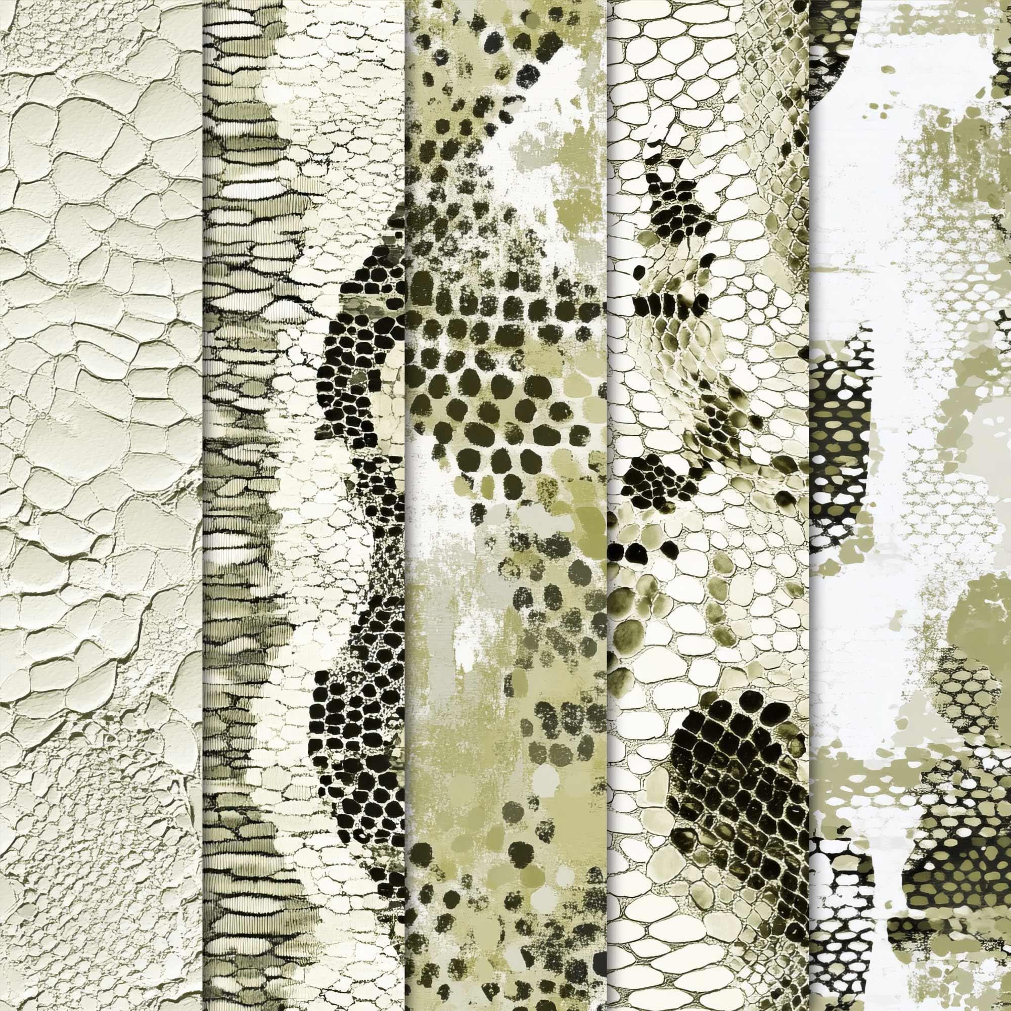 Snake Digital Papers • Printable Backgrounds • Seamless Images for ...