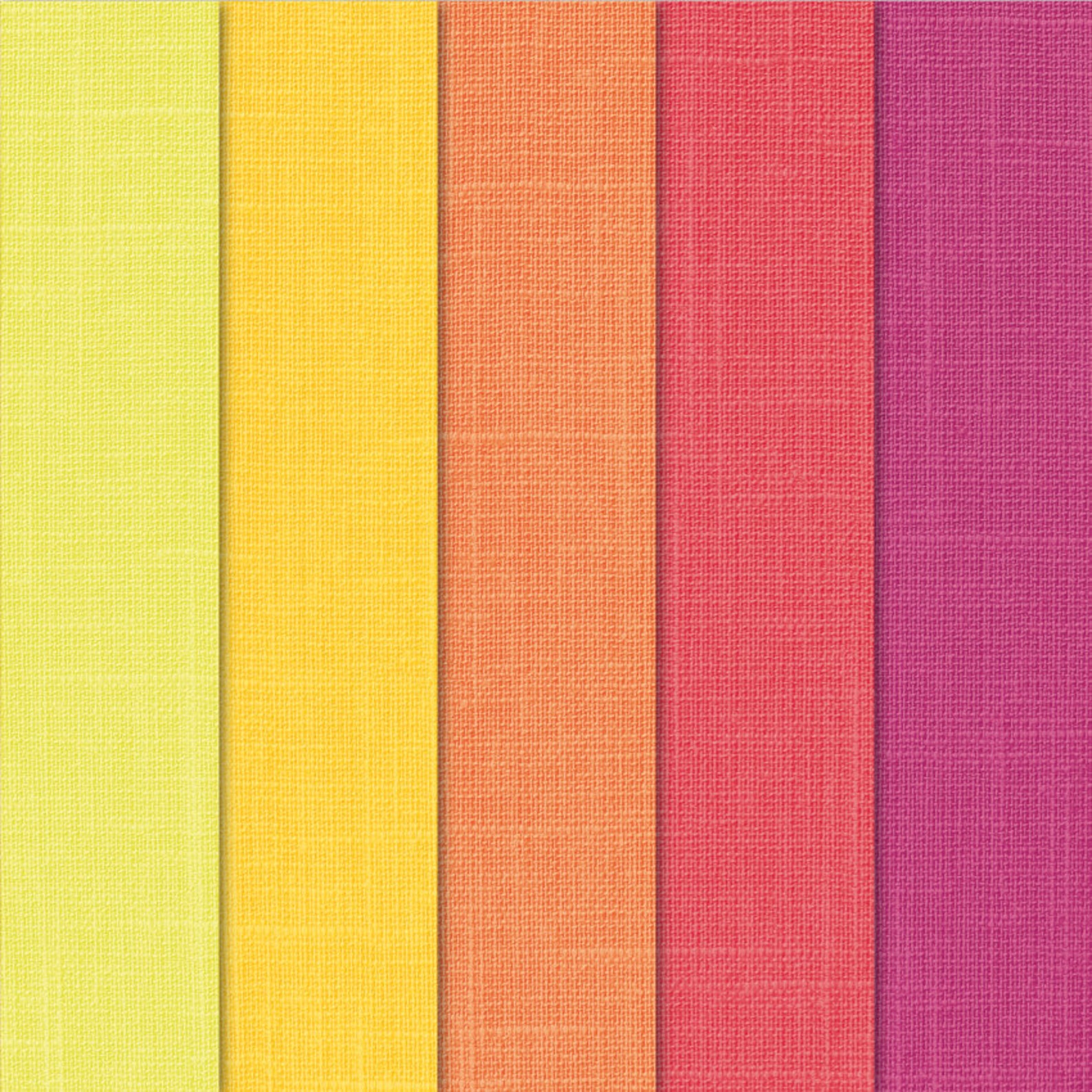Rainbow Linen Digital Paper chromatic Scrapbook - Etsy