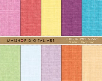 Pastel Burlap Digital Paper Commercial Use Burlap Texture - Etsy