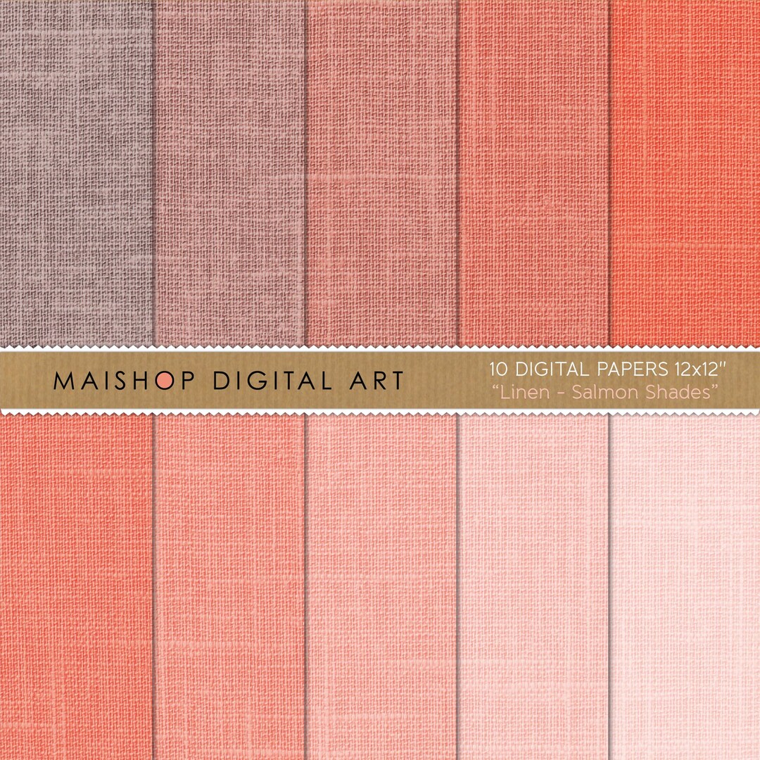 Digital Paper Linen Textures I Printable Texture Backgrounds I Instant ...