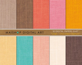 Pastel Burlap Digital Paper Commercial Use Burlap Texture - Etsy