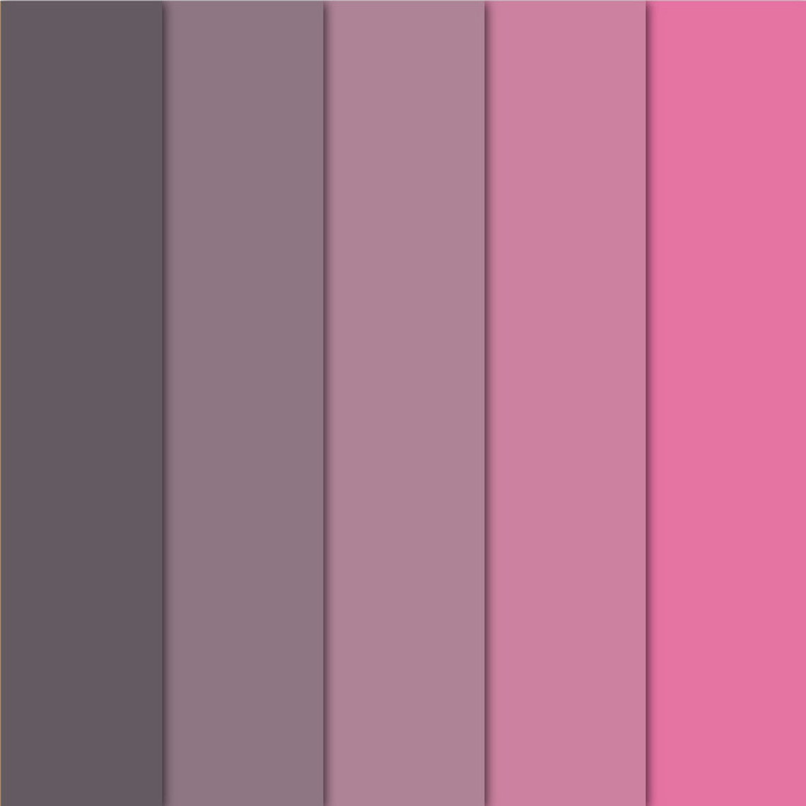Solid Color Digital Paper 'pink Shades' Printable - Etsy