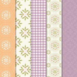 Floral Digital Paper, Scrapbook Papers, Instant Download Printable for ...