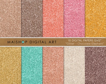 Digital Paper Set Linen blue Shades Digital - Etsy