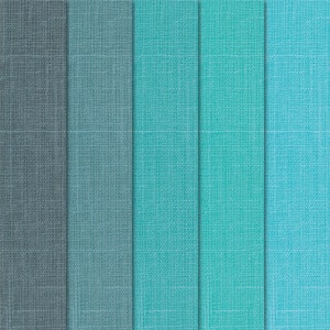 Digital Paper Linen 'aqua Shades' Light Blue, Turquoise - Digital ...