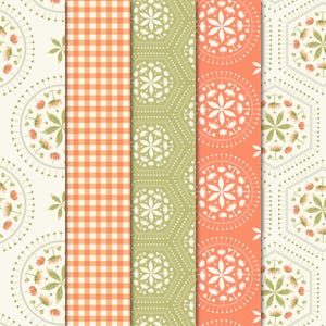 Floral Digital Paper, Scrapbook Papers, Instant Download Printable for ...