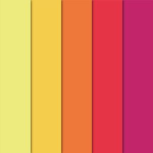 Rainbow Solid Color Digital Paper Pack, Scrapbook Printable (digital ...