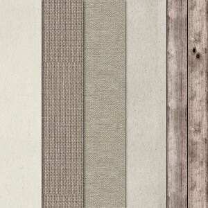 Neutral Textures Digital Papers • Rustic Wood Backgrounds • Cardboard ...
