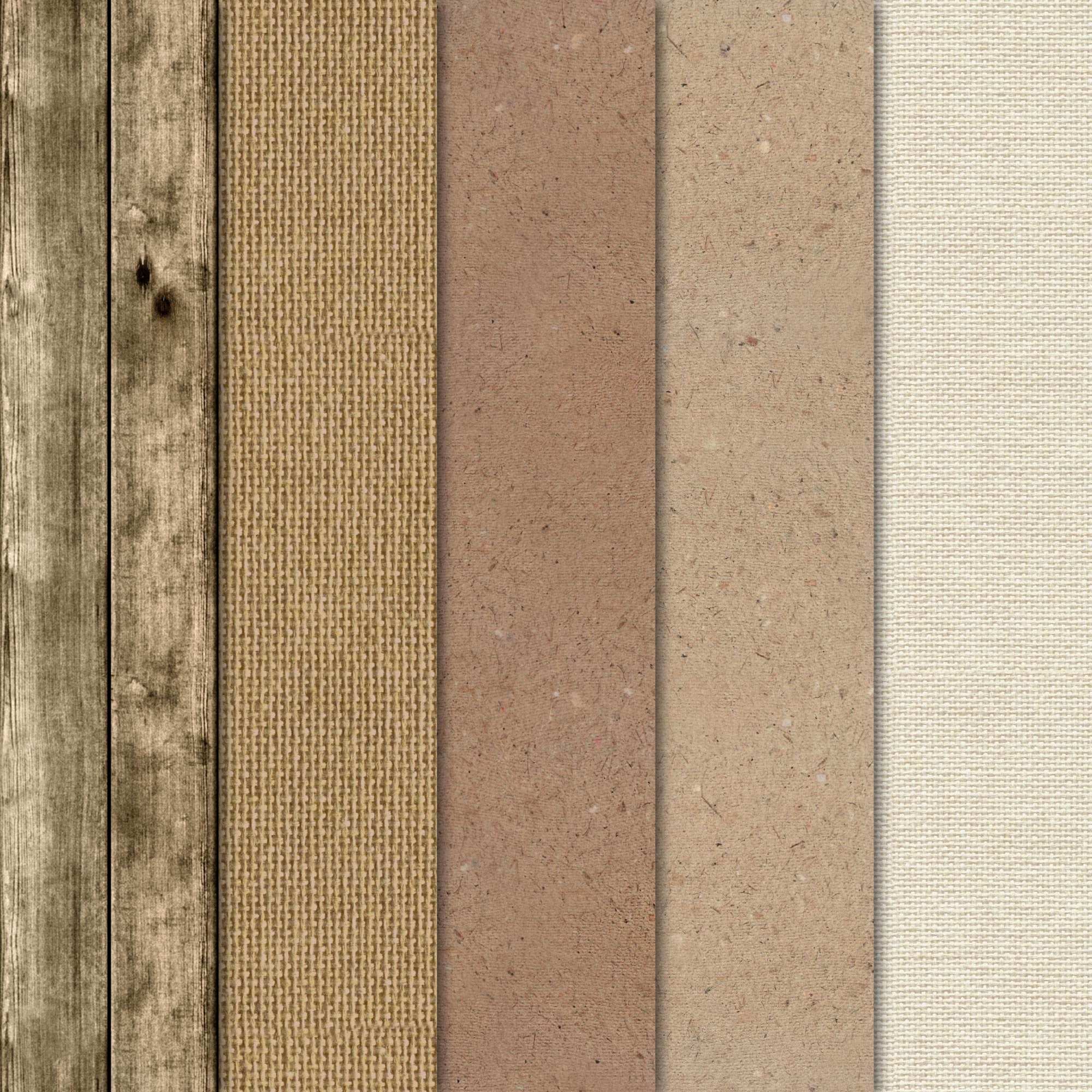 Neutral Textures Digital Papers • Rustic Wood Backgrounds • Cardboard ...