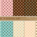 Gingham Digital Paper I Printable Checkered Pattern Scrapbook Papers I ...