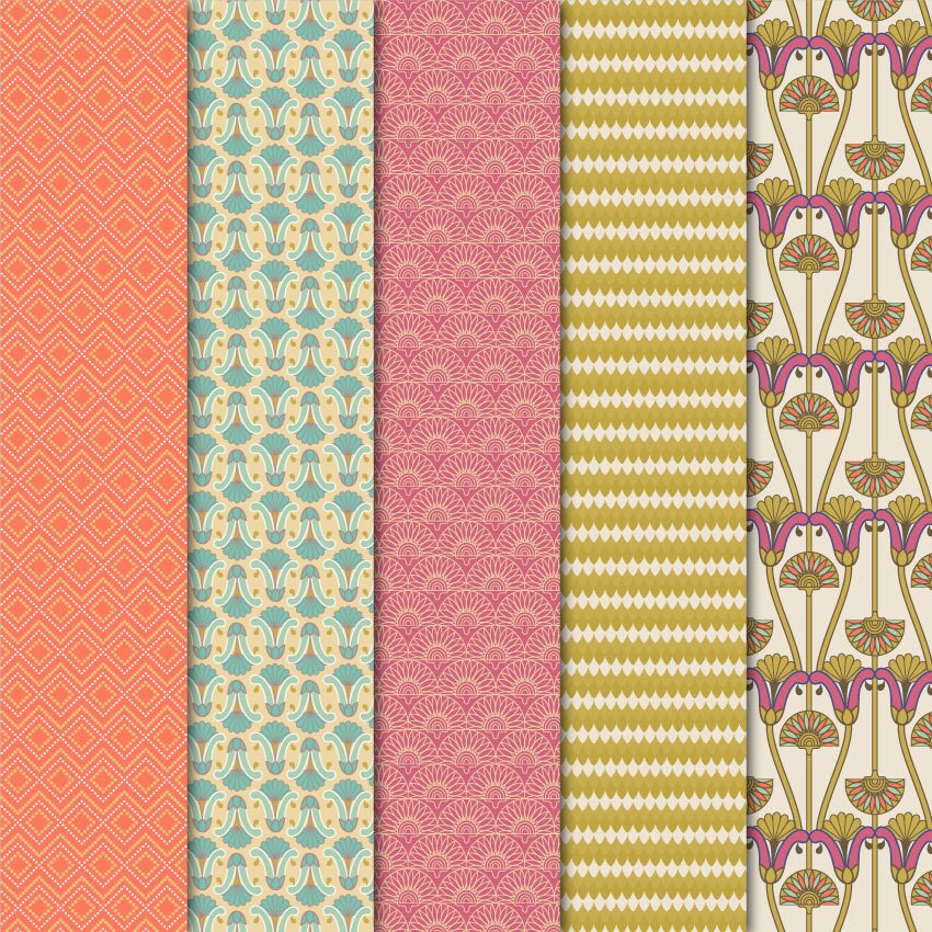 Digital Paper Commercial Use egyptian Ii Geometric | Etsy