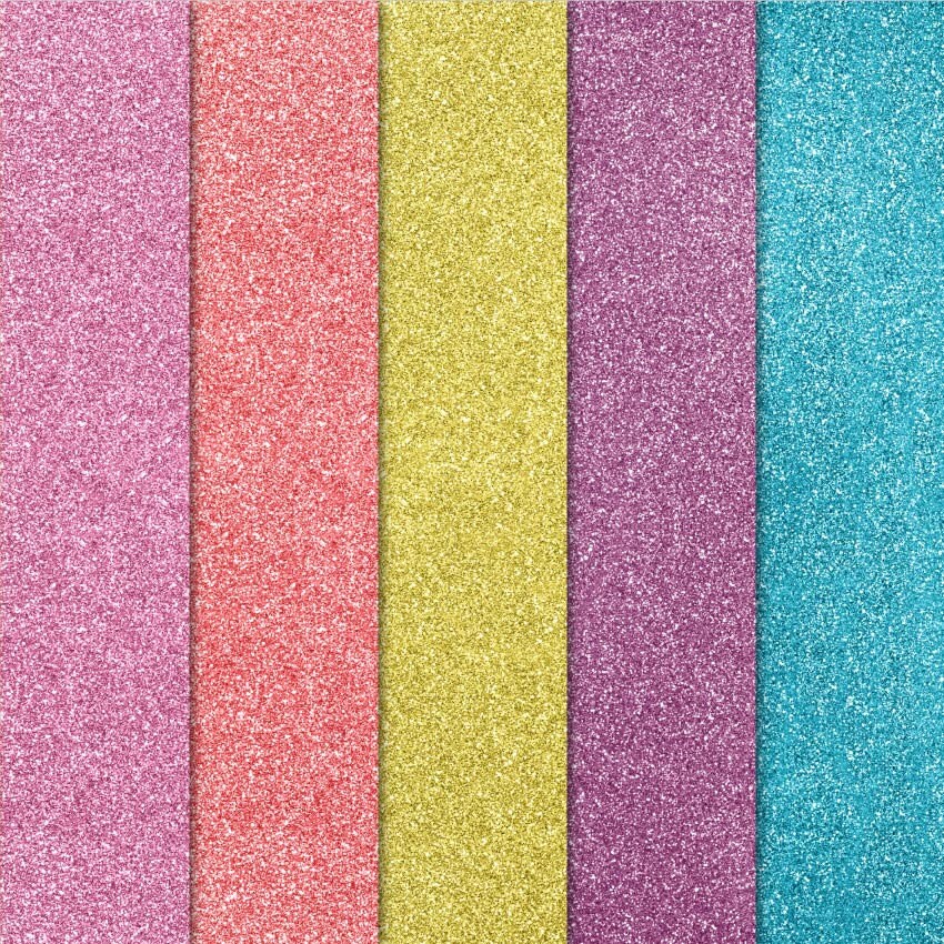 Digital Paper Glitter 'happy Day' Instant Download - Etsy