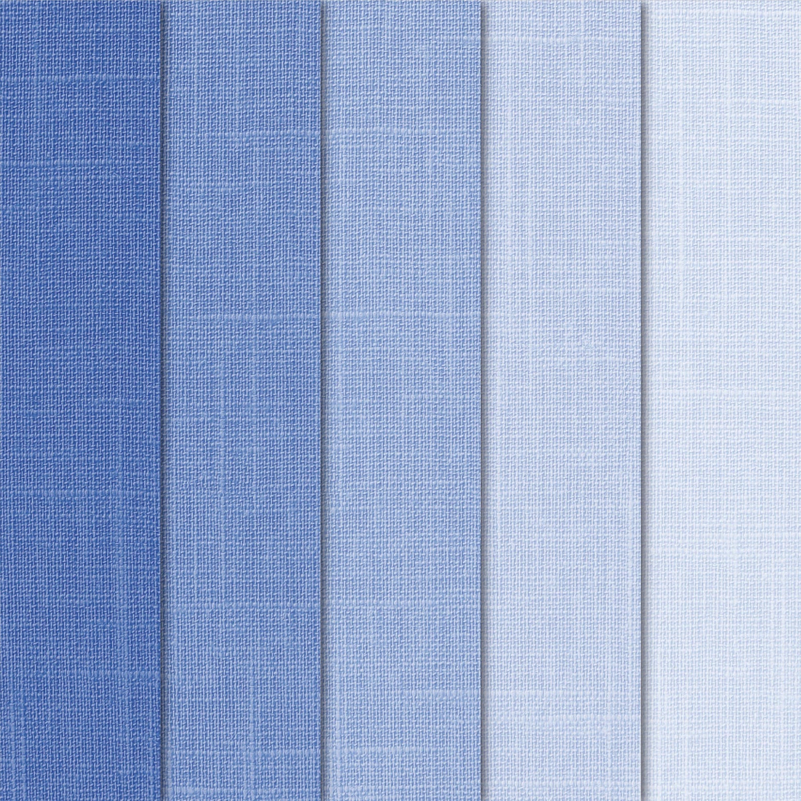 Digital Paper Set, Linen "blue Shades" Digital Download Printable ...