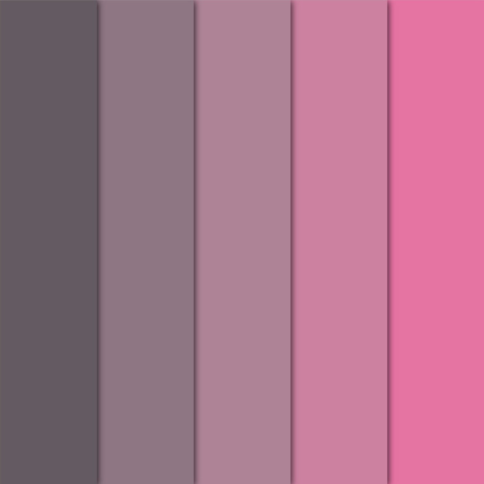 Solid Color Digital Paper 'pink Shades' Printable Scrapbook Papers for ...