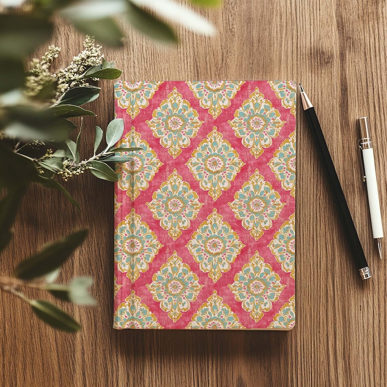 Boho Seamless Digital Papers • Colorful Block Print Pattern • Indian ...