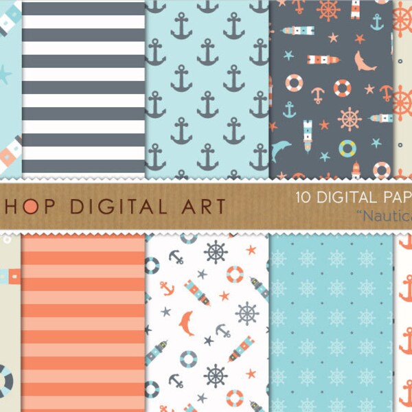 Nautical Scrapbook - Etsy