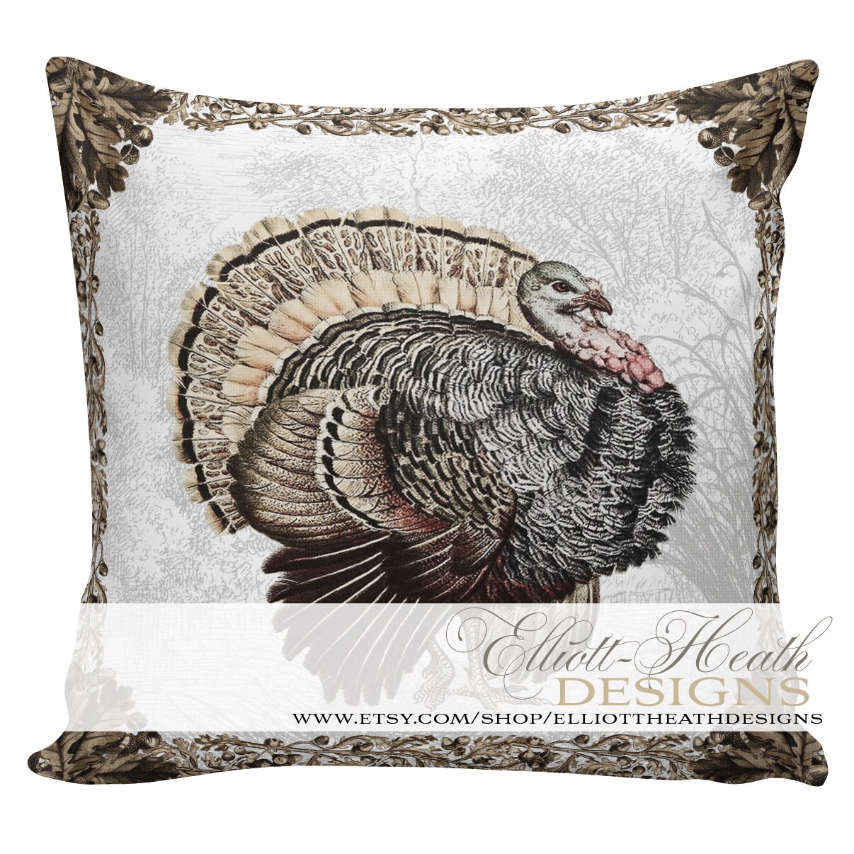 Thanksgiving Pillow, SHIPS TODAY, Turkey Pillows, Farmhouse Pillows ...