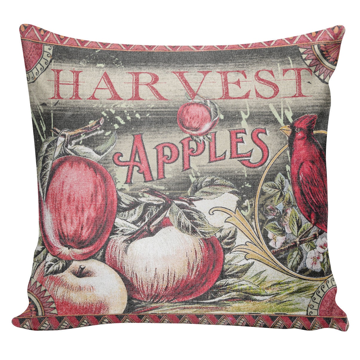 Apple Pillow Fall Pillow Autumn Pillow Covers Harvest - Etsy UK