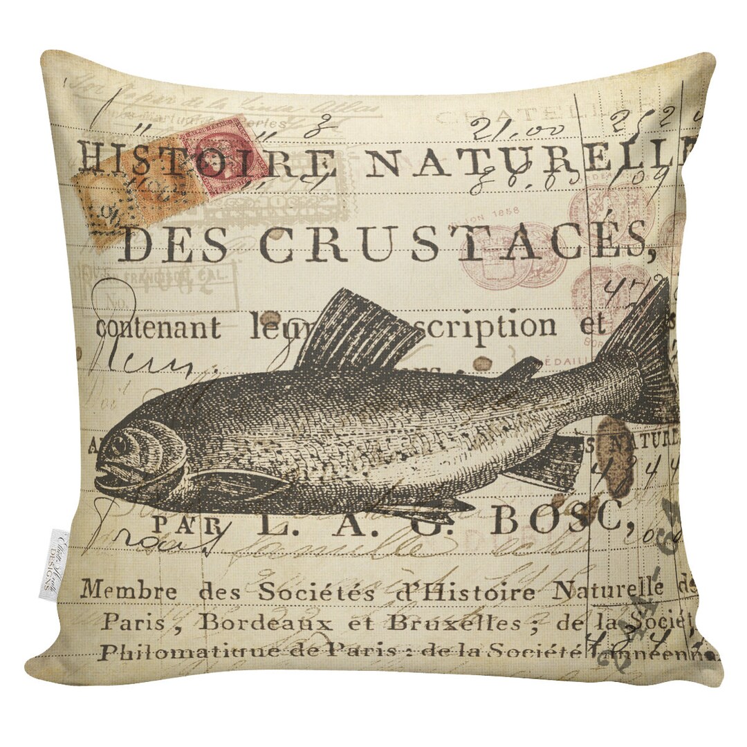 Fish Pillows, Lake House, Fishing Decor, Cabin Pillows, Cabin Decor ...