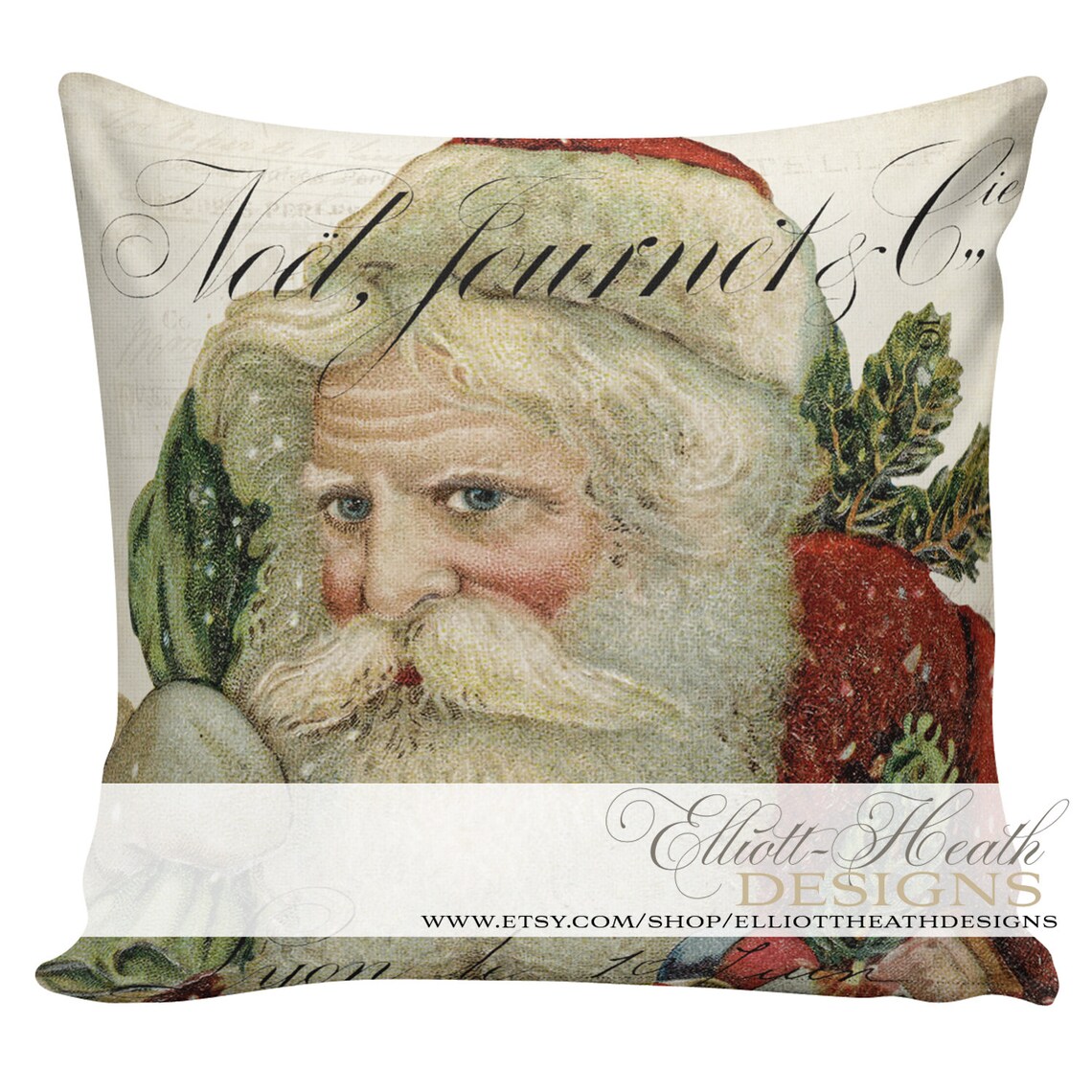 Santa Pillow Christmas Pillows Vintage Christmas Vintage - Etsy