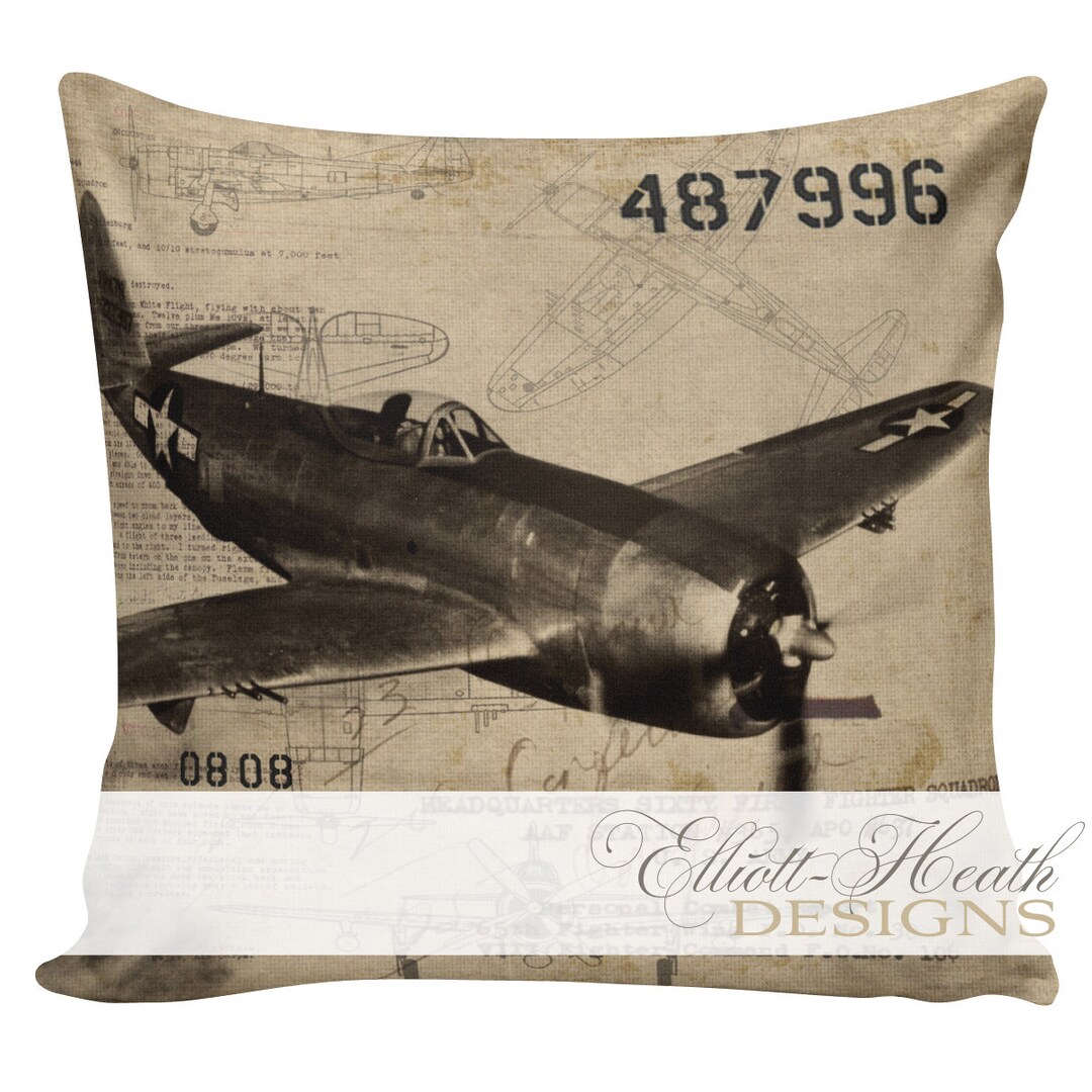 Military Plane Pillow, Military Gift, Military Family, Hail and ...