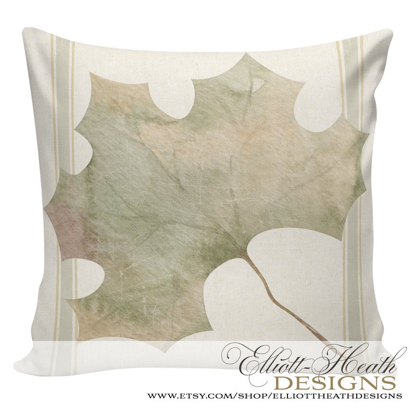 Maple Leaf Pillow - Etsy