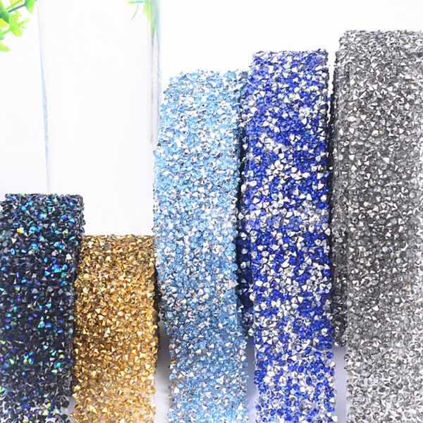 Rhinestone Trim - Etsy