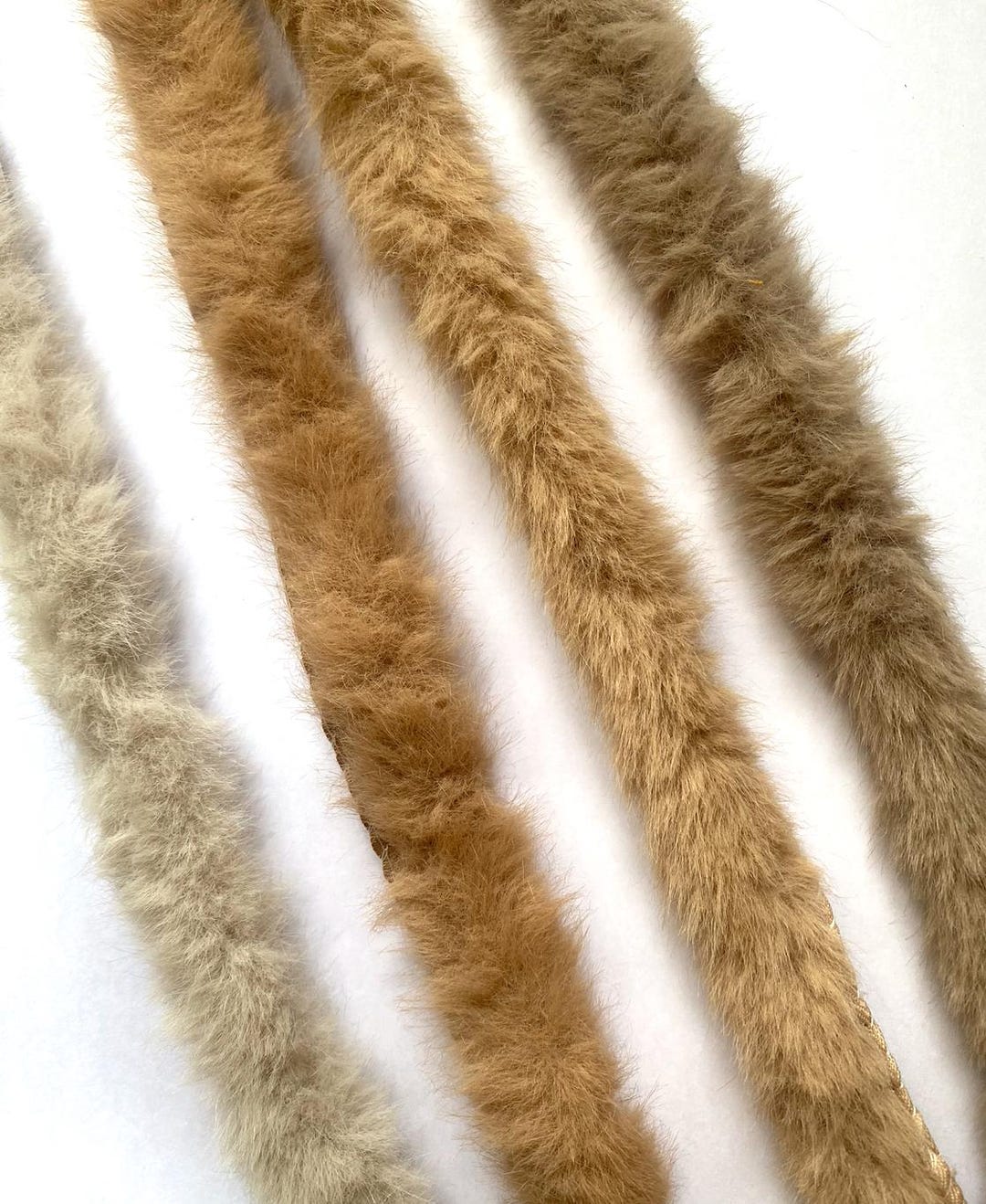 2 Meter Faux Fur Trim: Long Furry Stripe for Sewing & Crafts - Etsy