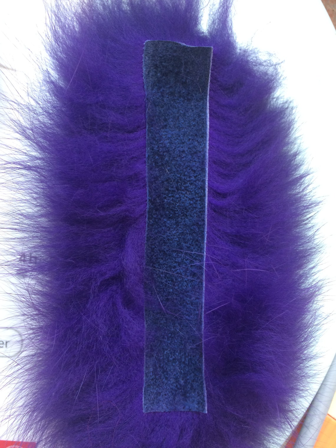 1 Piece Long Fur Fox Fur stripe Furry stripe Large Fur | Etsy