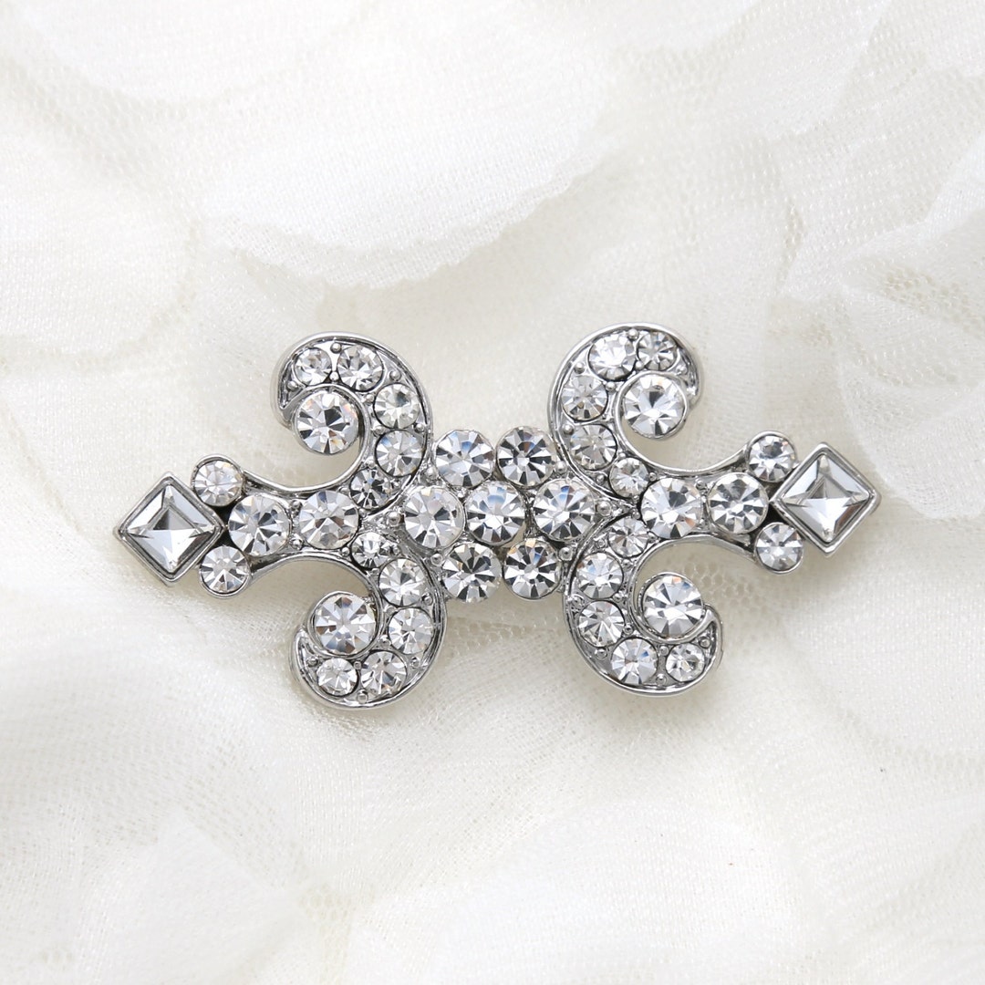 Rhinestone Connector, Rhinestone Buckle, Rhinestone Clasp, Rhinestone ...