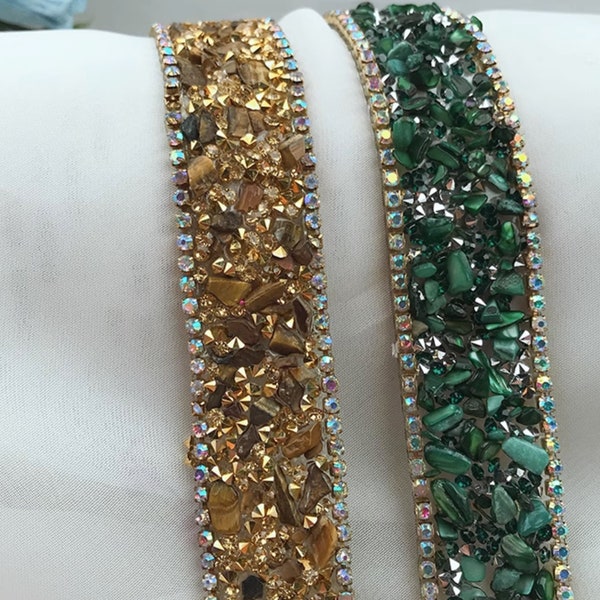 Crystal Bead Trim - Etsy