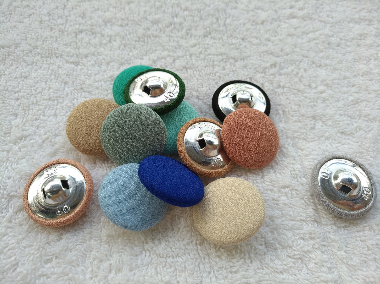 10pcs Round Button Fibre Button Chiffon Button Round - Etsy