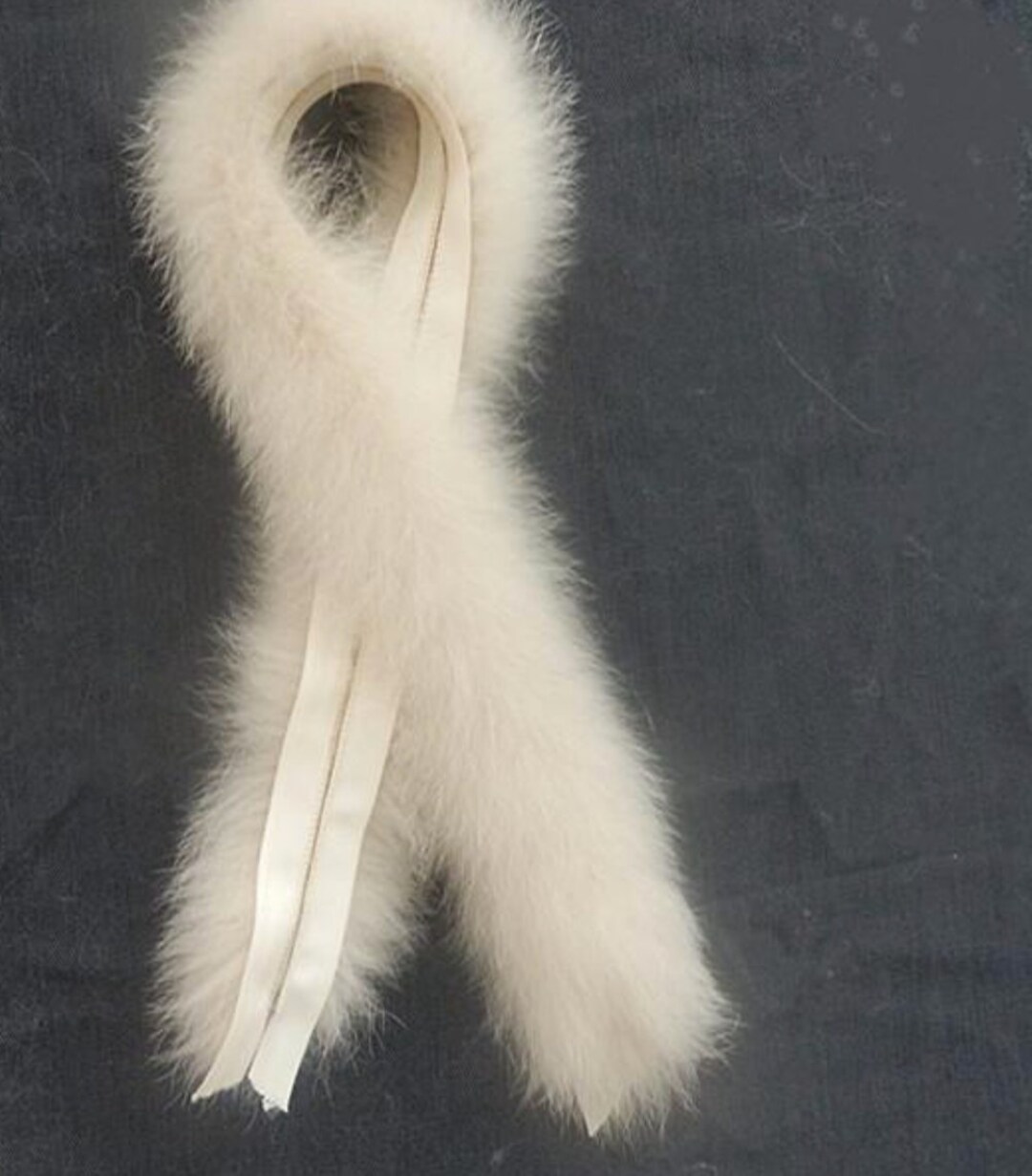 9CM/7CM Width, Sewing Craft Material Trim Supply, White Fur Trim, Grey ...