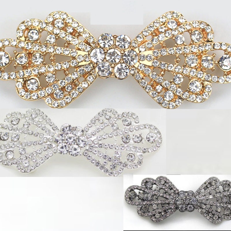 Rhinestone Connector - Etsy