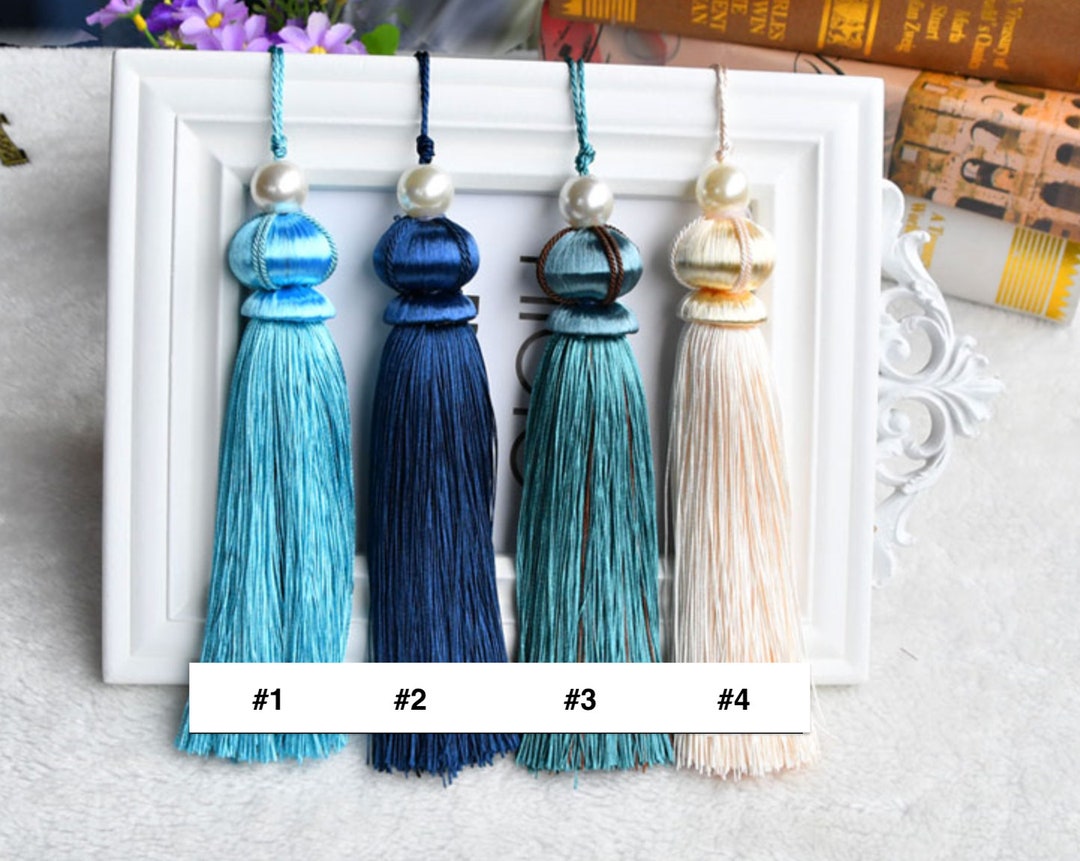 Blue Tassel, Beige Tassel, Gold Tassel, Brown Tassel, Red Tassel ...